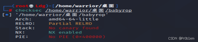 PWN——ret2text_在 pwn 中,当程序启用了 pie(position independent executable-CSDN博客
