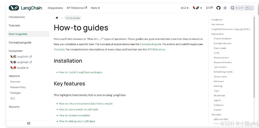 langchain从入门到精通（二）——LangChain 框架安装及其组成_langchain安装-CSDN博客
