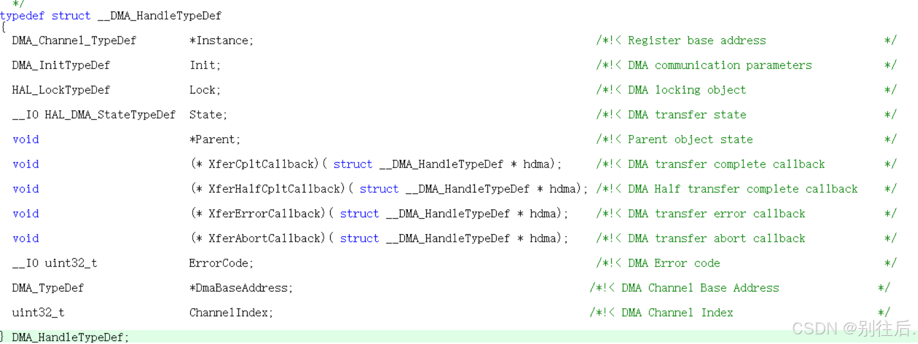 Stm32 Hal库学习记录三、dma的中断回调hal库的dma中断回调函数 Csdn博客