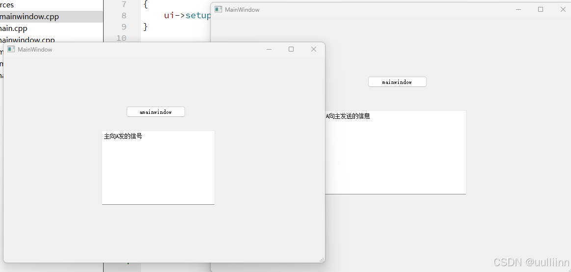 Qt中不同类之间的槽函数与信号连接qt 接受其他类的信号到widget Csdn博客