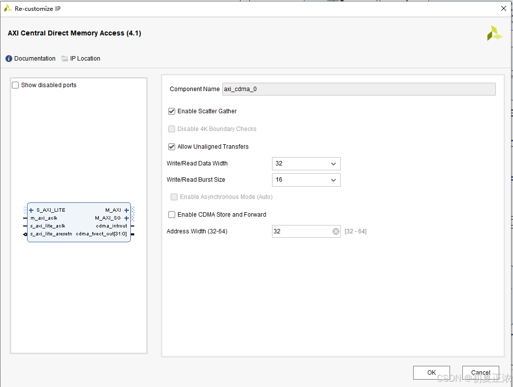 Xilinx DMA必备IP之AXI CDMA（一）IP原理介绍及寄存器说明_dma的ip是什么-CSDN博客