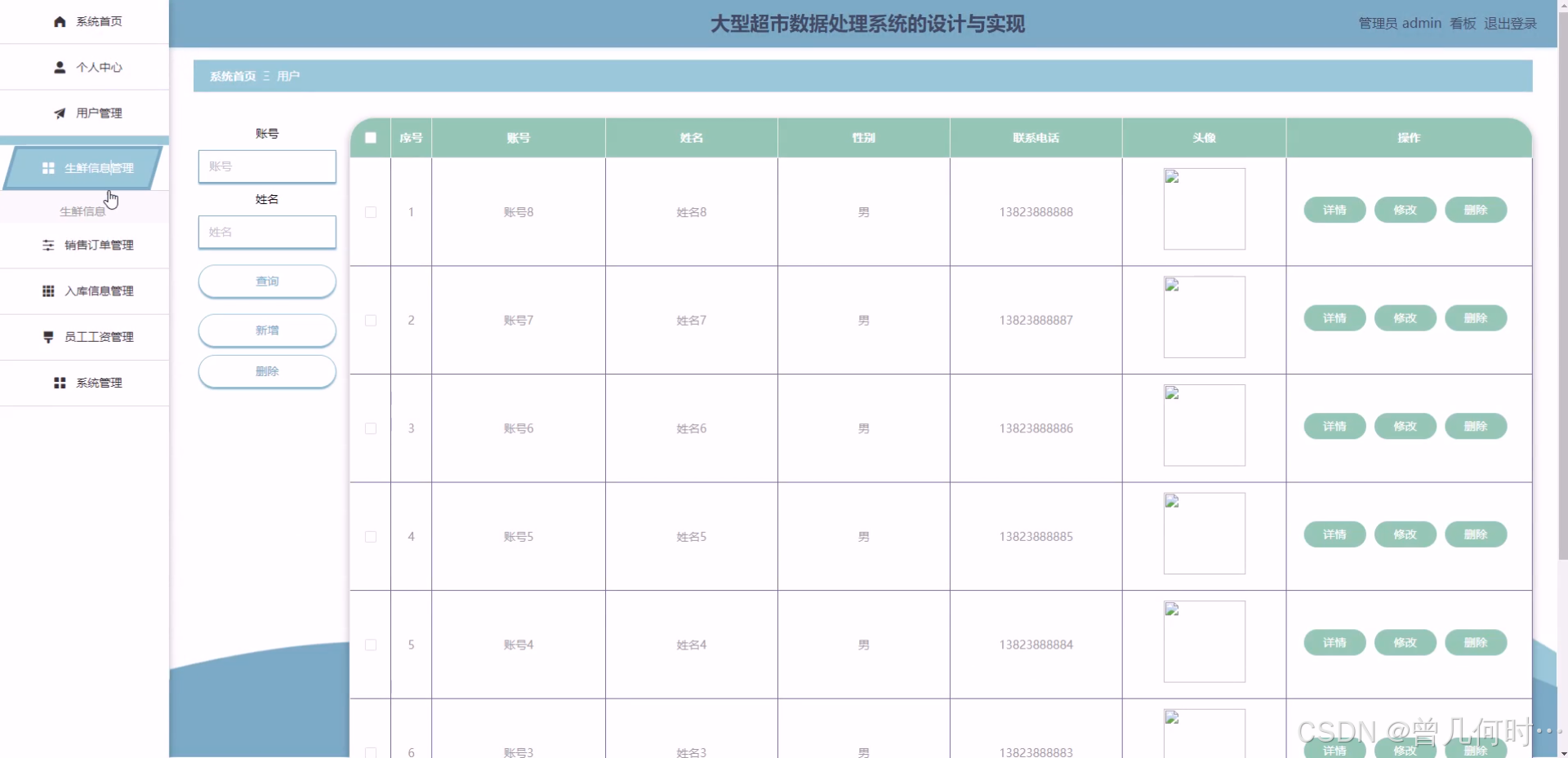 基于大数据可视化spring Boot的大型超市数据处理系统的设计与实现springboot卖货数据可视化 Csdn博客