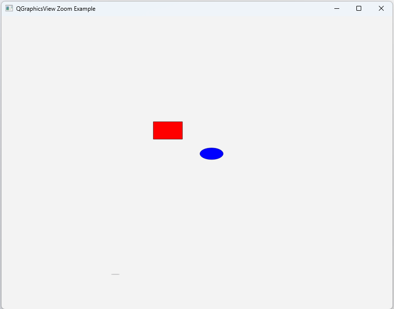 QGraphicsView 缩放-CSDN博客