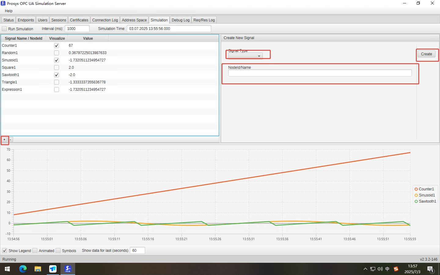 OPCUA 第二节——模拟软件_prosys opc ua simulation server-CSDN博客