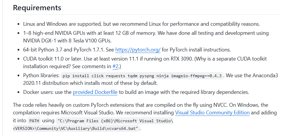 stylegan2-ada-pytorch环境配置与运行-CSDN博客
