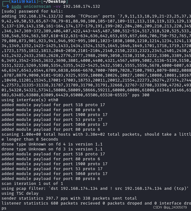 Unicornscan 全参数详细教程！Kali Linux教程！黑客渗透测试！-CSDN博客