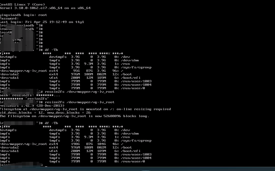 ext4文件系统格式化resize2fs: Permission denied to resize filesystem-CSDN博客