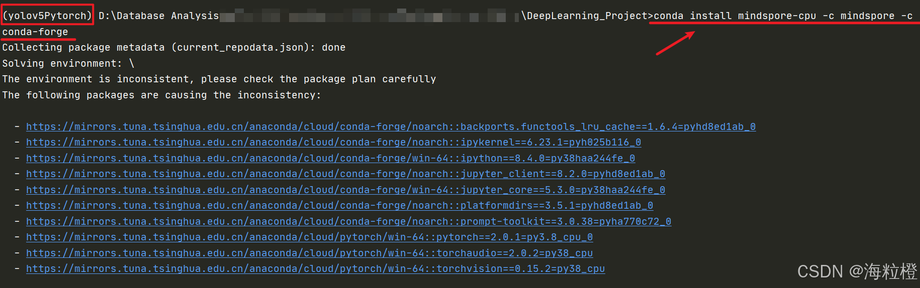 利用conda解决No module named ‘mindspore._c_expression‘_no module named 'mindspore-CSDN博客