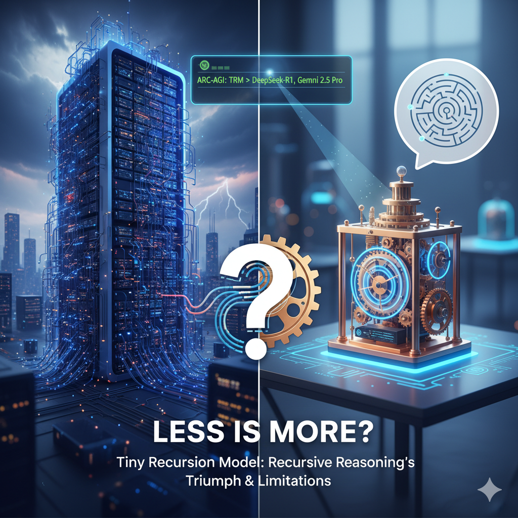 少即是多？深度解析三星Tiny Recursion Model：递归思考的胜利与局限-CSDN博客
