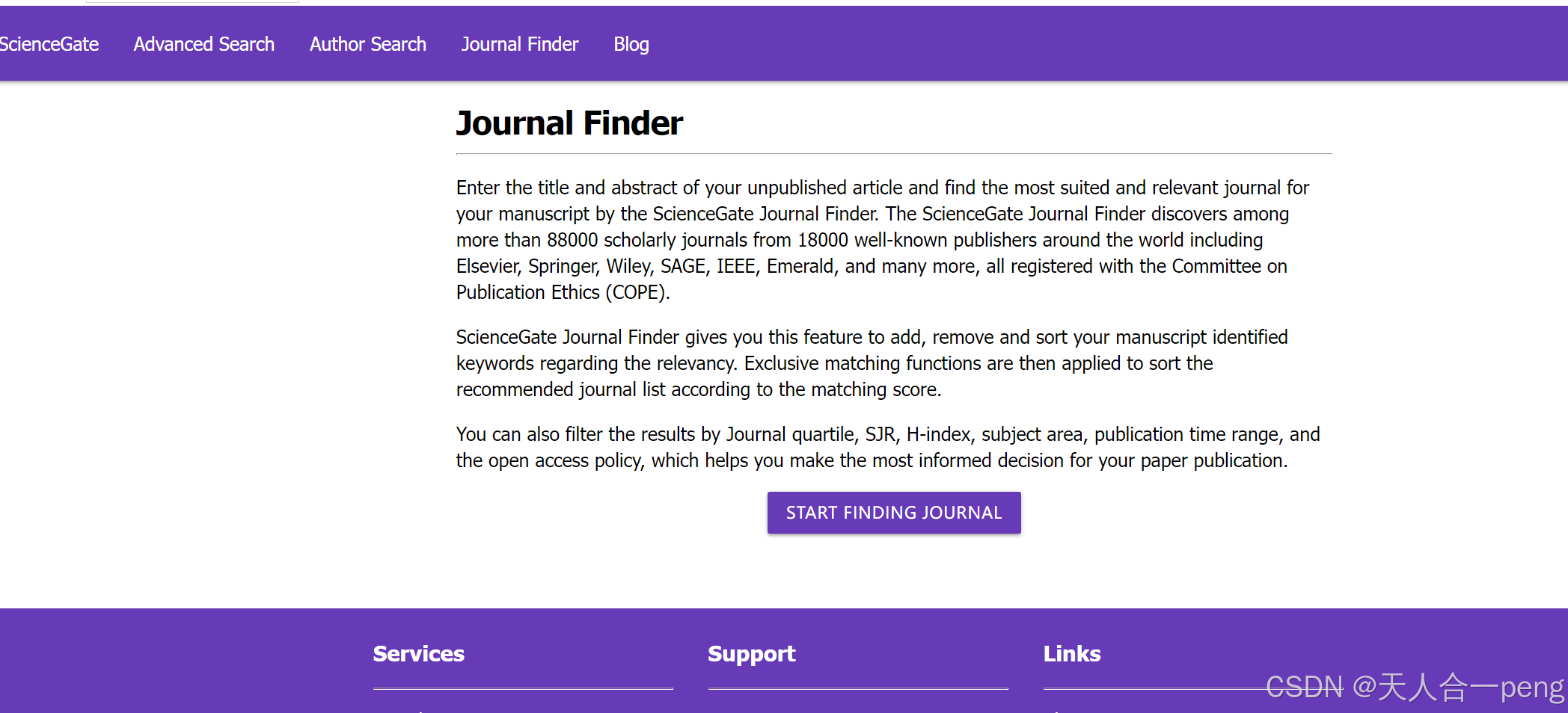 如何寻找适合的投稿SCI期刊2_find the right journal for your research-CSDN博客
