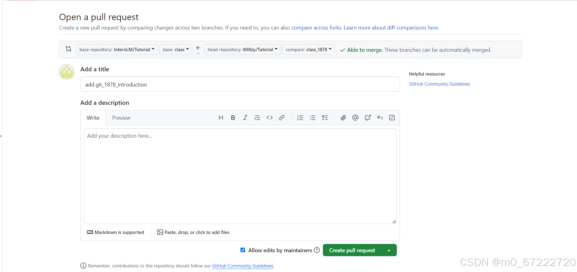 InternLM Camp4 L0G3000 Git 基础知识-CSDN博客