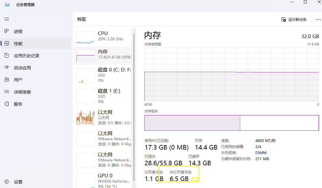 高达 7GB 的 Windows 非分页缓存池内存泄露解决方法_nonpaged pool占内存过高-CSDN博客