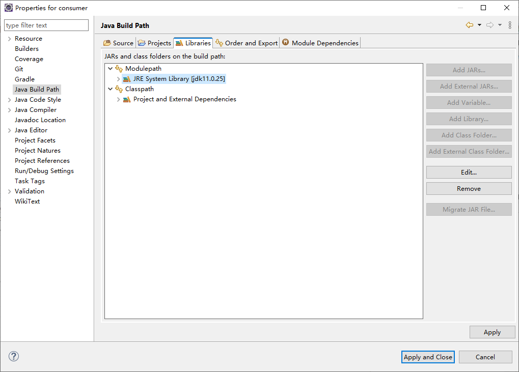 The project cannot be built until its prerequisite common is built. Cleaning and building all ...