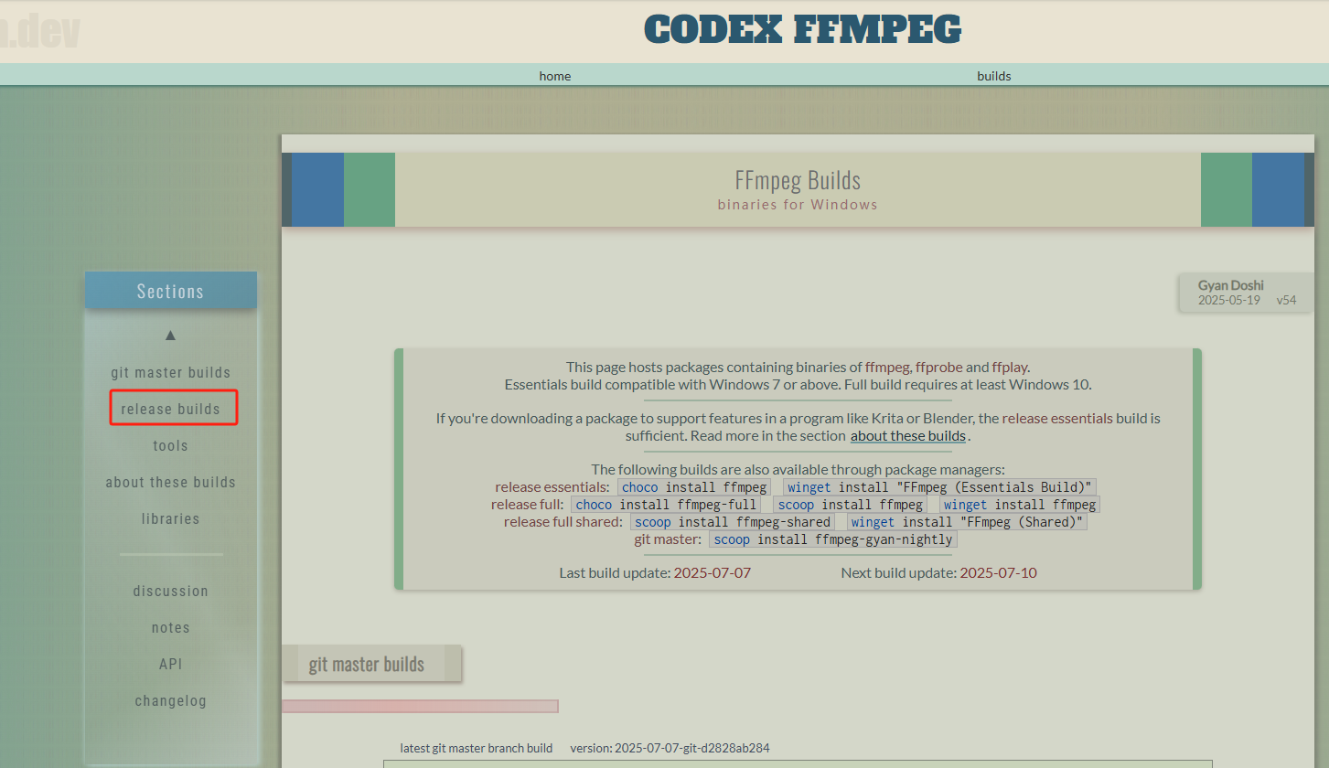 百度语音服务必备：FFmpeg安装指南_ffmpeg下载-CSDN博客