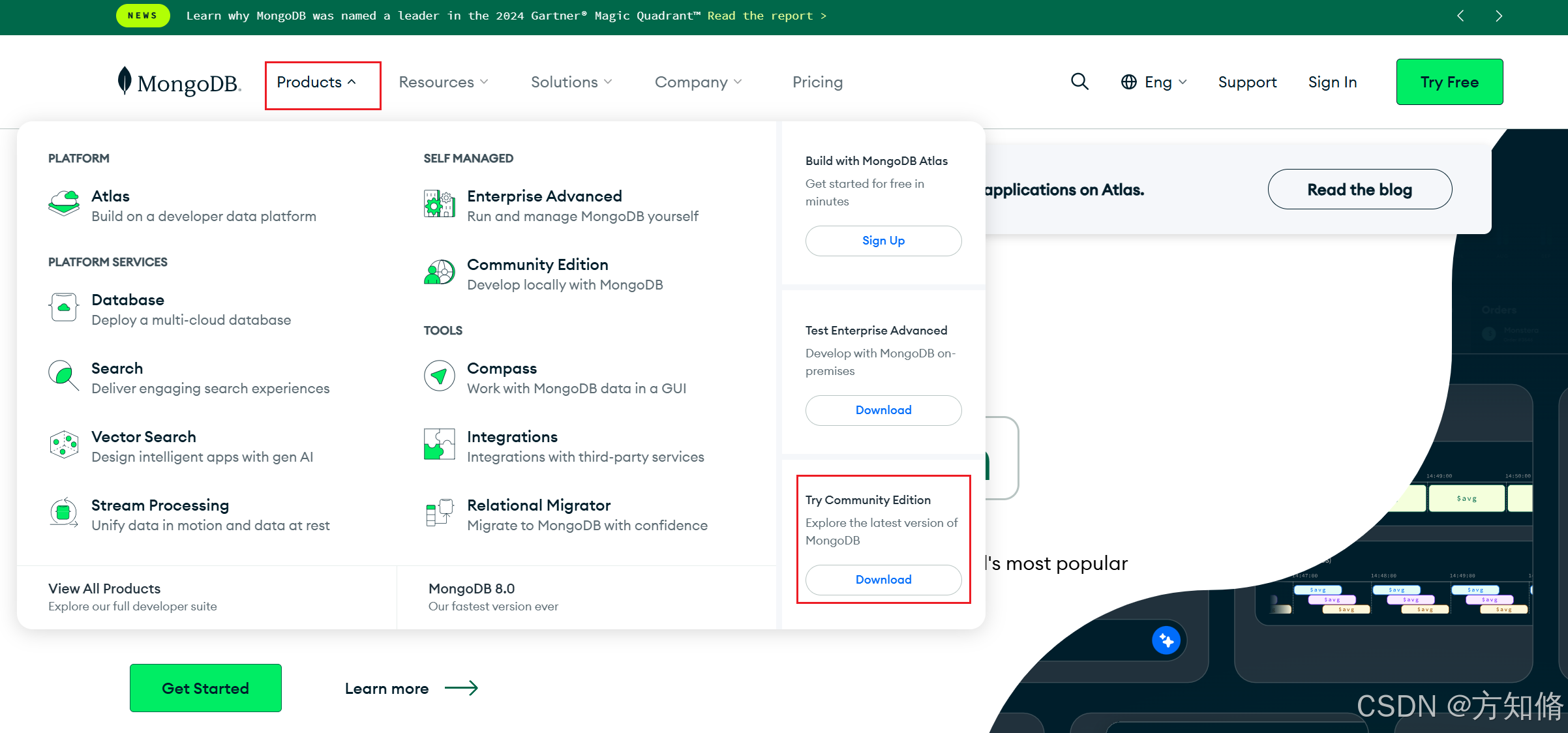 安装备忘录：MongoDB_mongodb compass下载-CSDN博客
