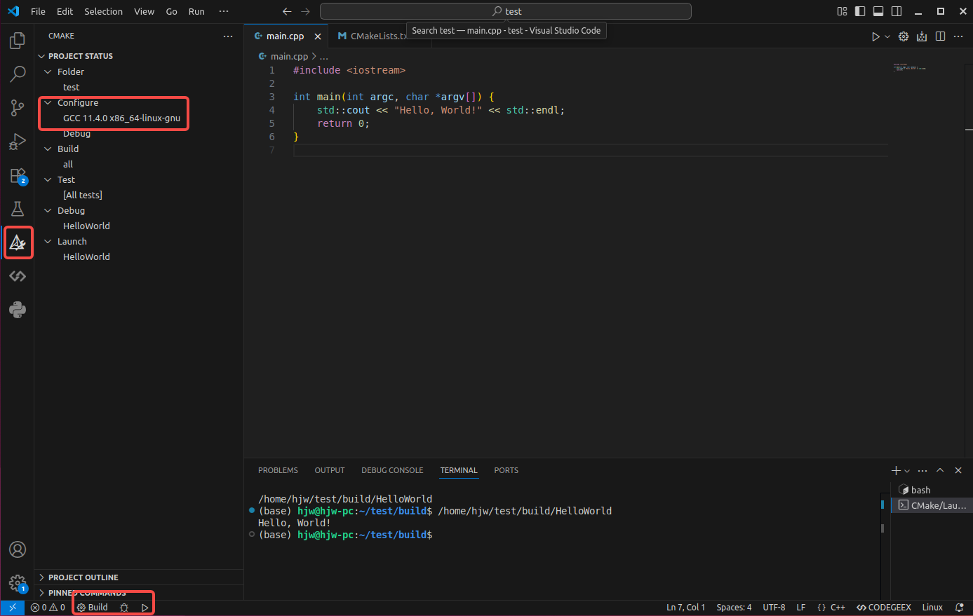 VS Code（Visual Studio Code）开发调试 C/C++ 工程配置-CSDN博客