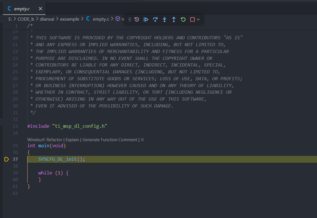 [TI板]MSPM0G3507——keil环境配置+烧录配置+vscode配置+空工程迁移+点灯+芯片解锁教程-CSDN博客