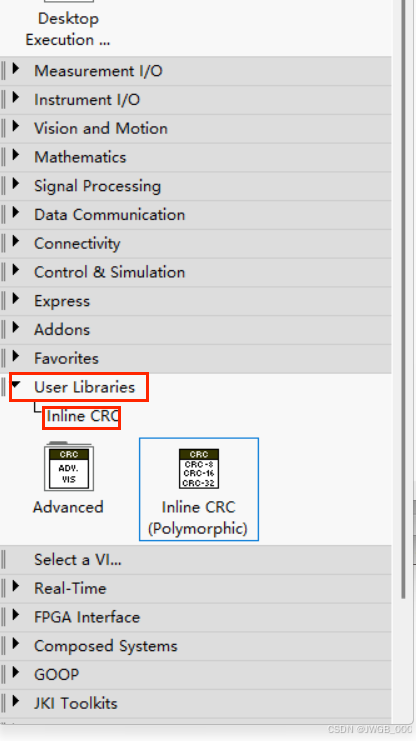 Labview中CRC校验工具包_labview crc-CSDN博客