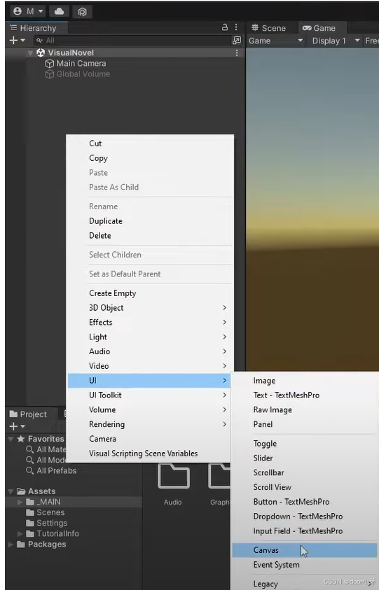 【自用】unity AVG自学笔记-CSDN博客