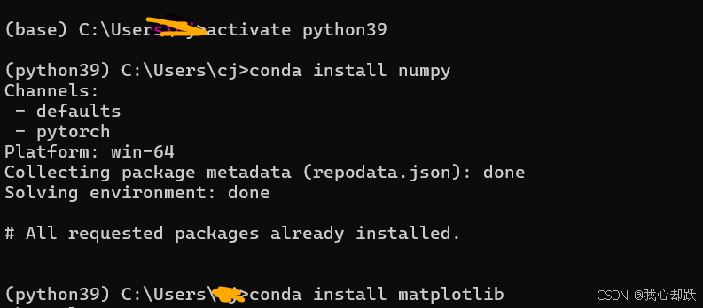 conda安装torch只装cpu版本_conda torch cpu-CSDN博客
