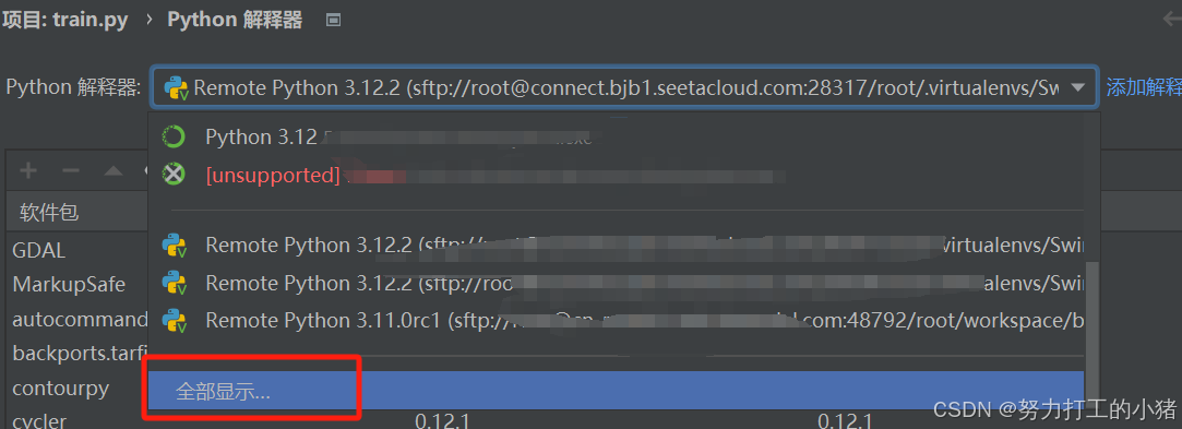 pycharm+AutoDL远程连接报错记录_autodl无法连接pycharm-CSDN博客