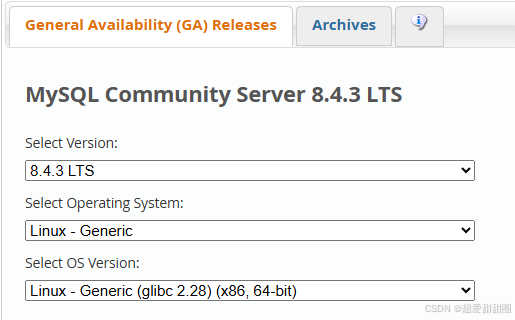 Linux 中使用二进制包安装 MySQL_linux二进制安装mysql-CSDN博客