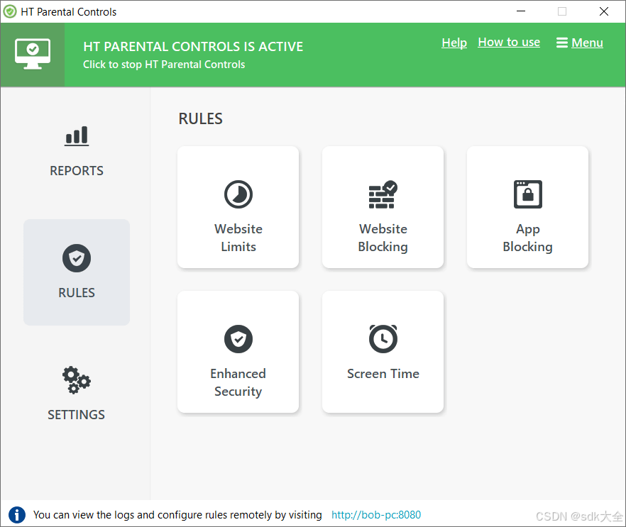 HT Parental Controls 25.1-确保您的孩子享受安全上网-CSDN博客