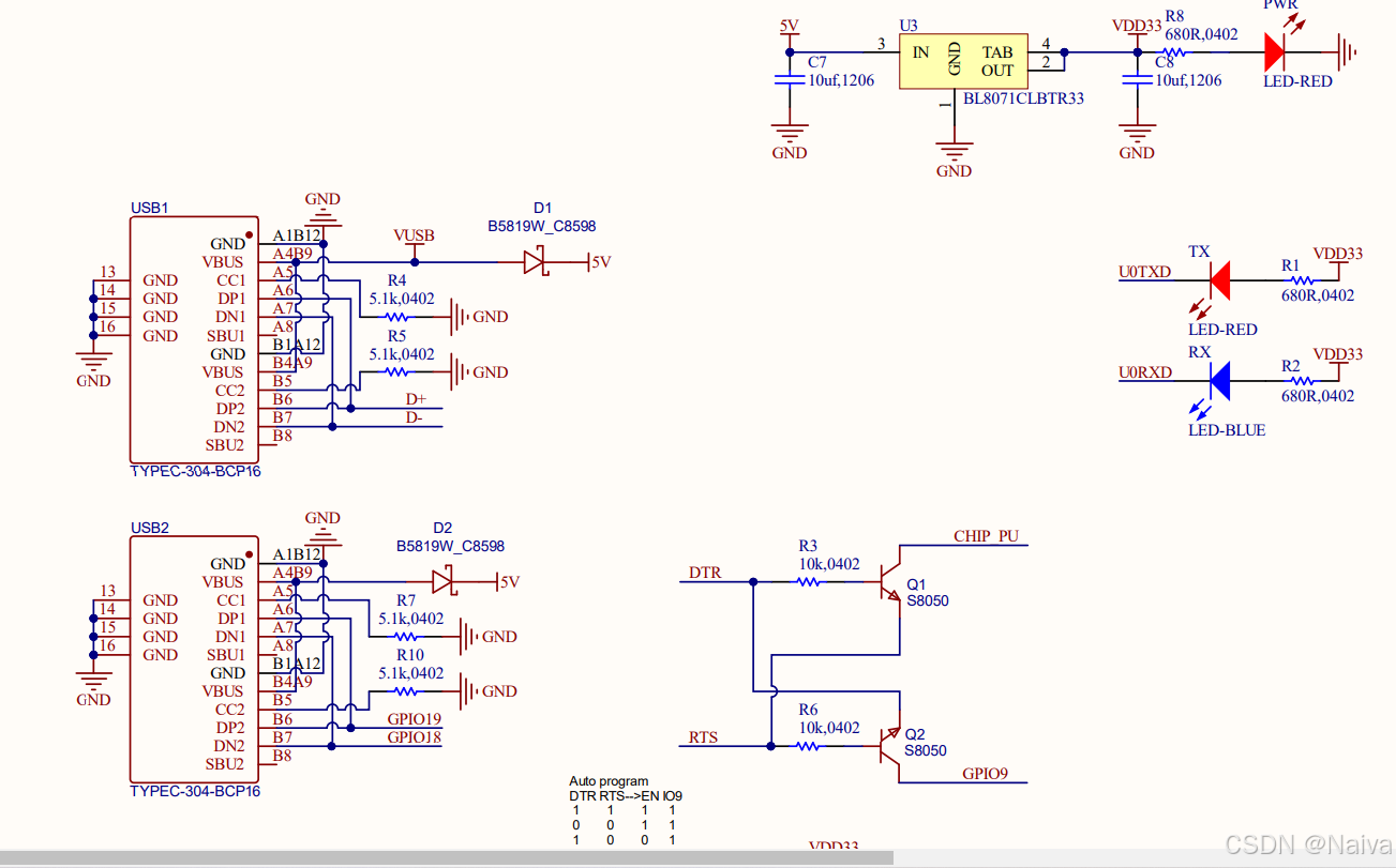 ESP32-C3 入门笔记03: ESP32-C3-DevKitM-1 & YD-ESP32-C3 （源地工作室）开发板核心板（ 芯片 ...