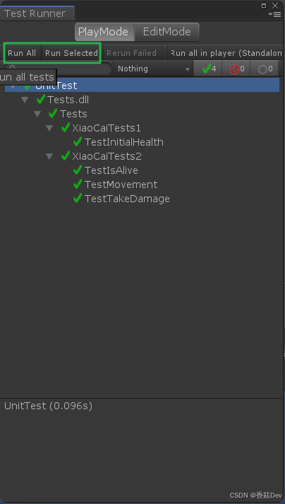 【testrunner】unity测试框架unity 单元测试如何引用程序集 Csdn博客