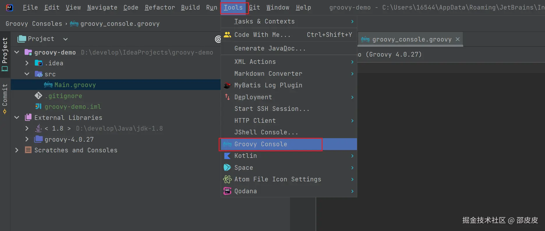 Groovy 入门_idea groovy-CSDN博客