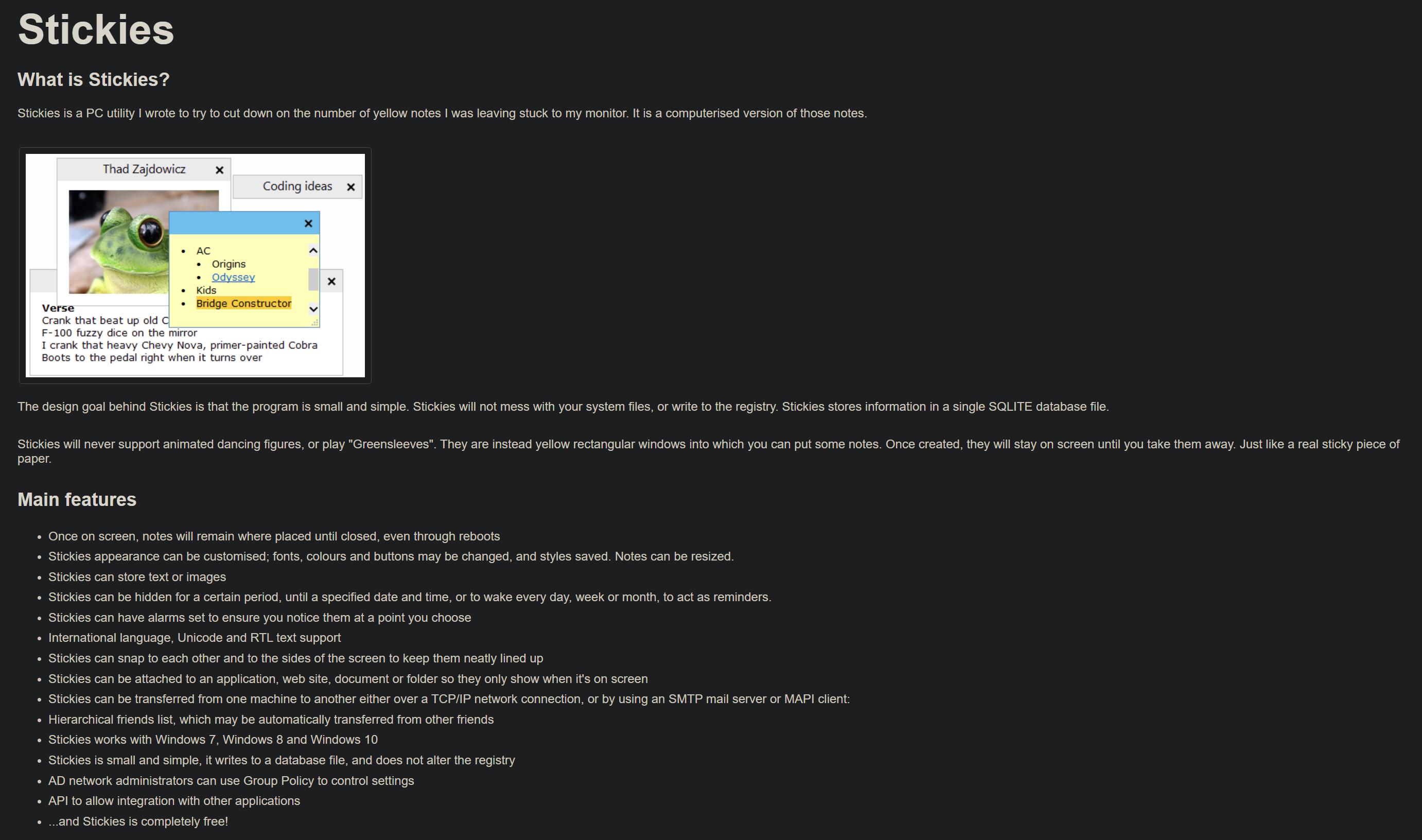 Zhorn Software 的 Stickies（桌面便签软件）的使用教程。_zhorn stickies-CSDN博客