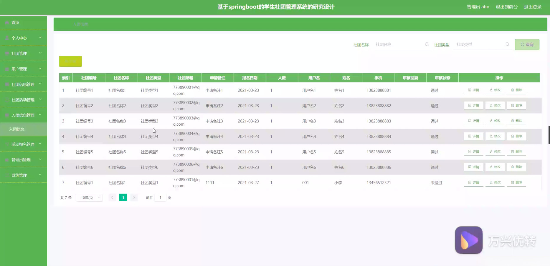 springboot/java/php/node/python基于springboot的学生社团管理系统的研究设计【计算机毕设】-CSDN博客