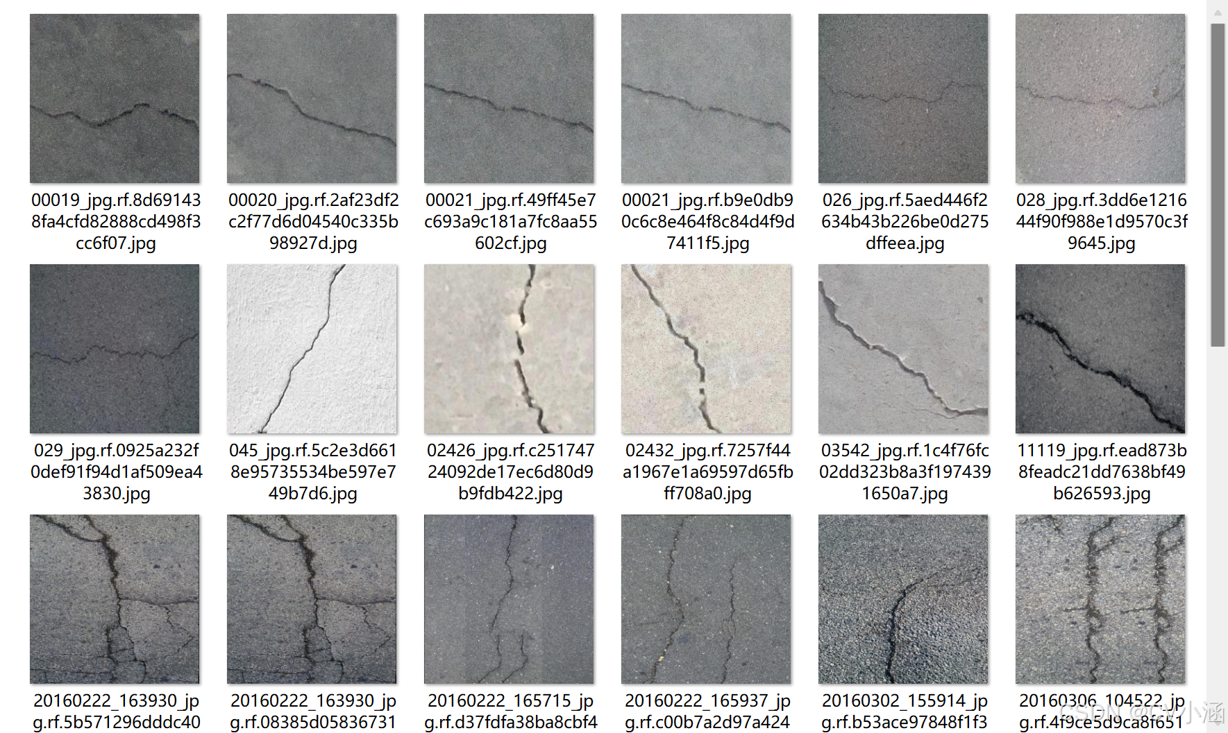 【数据集】【yolo】【图像分割】道路裂缝分类识别数据集 4710 张，yolo路面裂缝分类识别算法实战训练教程，yolo道路裂缝分类识别。裂缝数据集 Csdn博客
