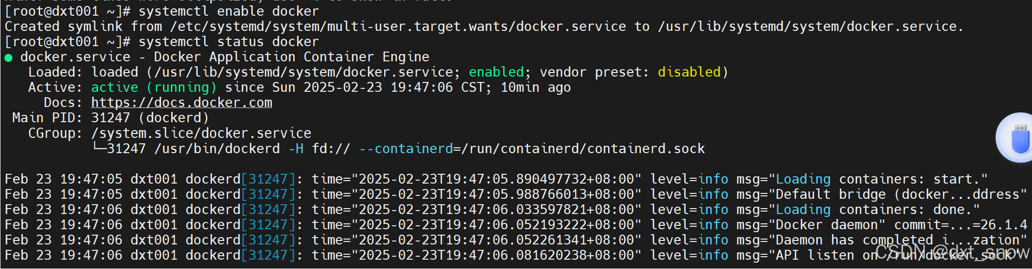 centos7系统上安装docker_centos7 docker开机自启动-CSDN博客