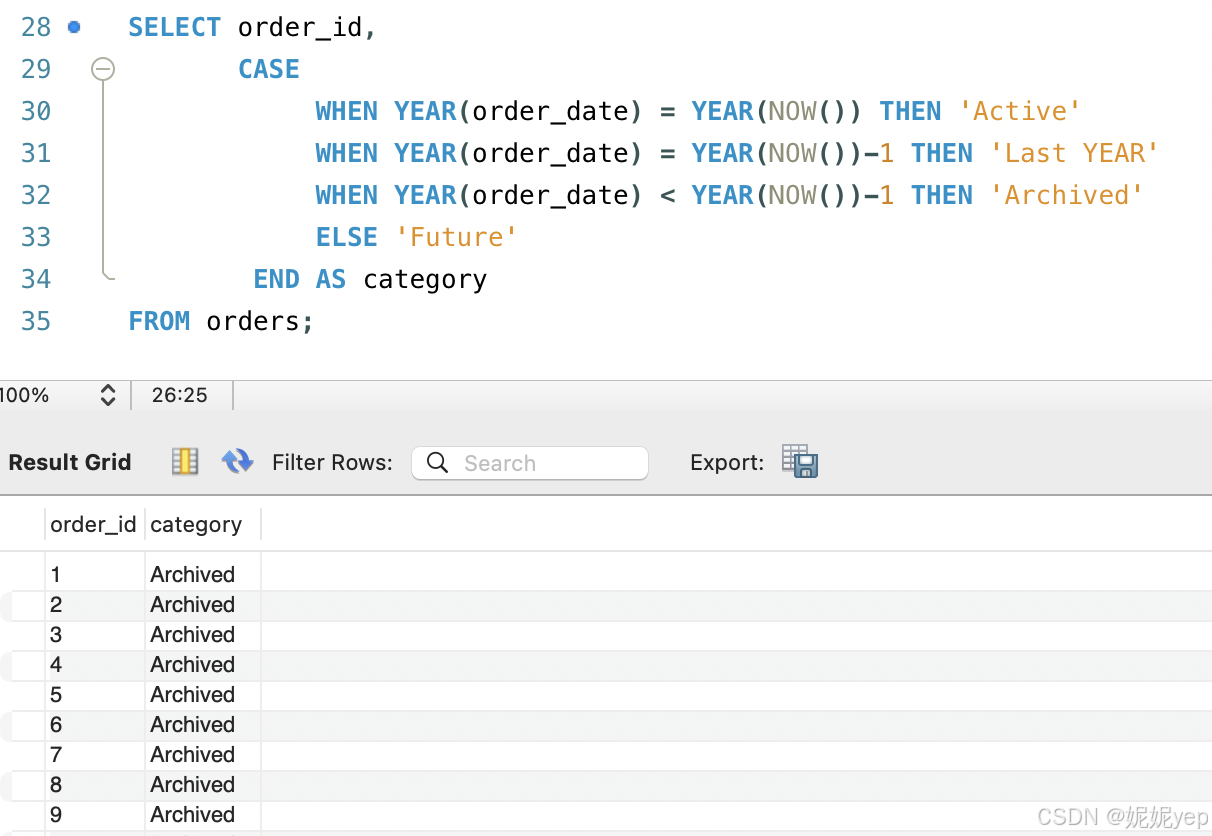 Mosh｜SQL教程第五弹--日期时间及判断函数_mosh sql-CSDN博客