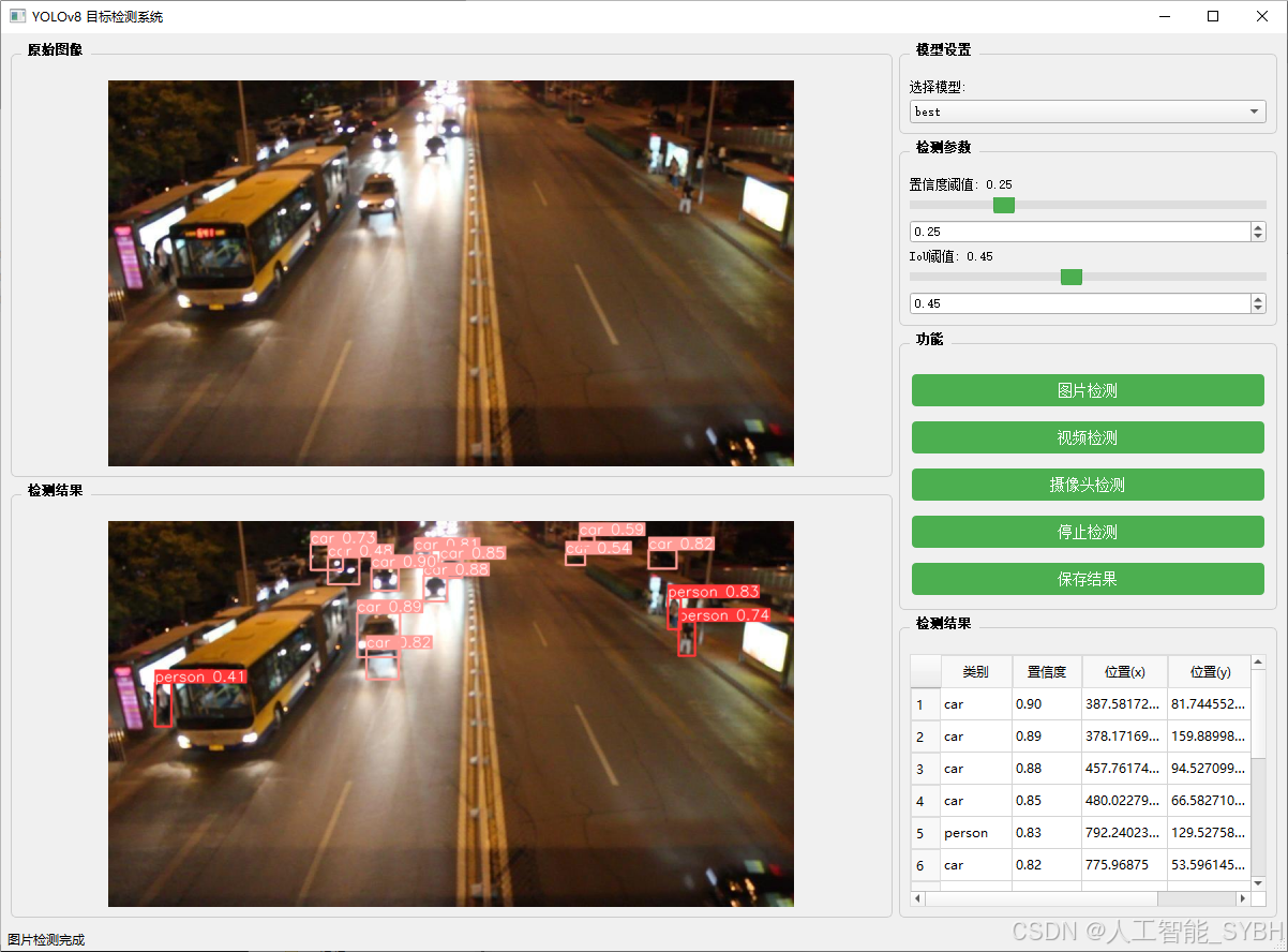 基于深度学习YOLOv8的车辆行人检测系统（YOLOv8+YOLO数据集+UI界面+Python项目源码+模型）_yolov8m 深度学习模型-CSDN博客
