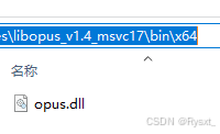 解决Exception: Could not find Opus library. Make sure it is installed.-CSDN博客