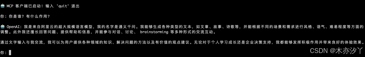 【大模型系列篇】构建智能体mcp客户端：完成大模型与mcp服务端能力集成与最小闭环验证mcp 客户端env 配置本地模型 Csdn博客