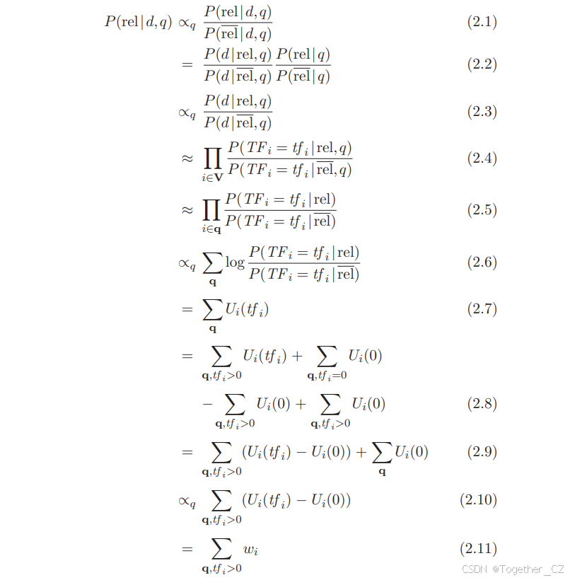 BM25 ：The Probabilistic Relevance Framework:BM25 and Beyond——概率相关性框架 ...