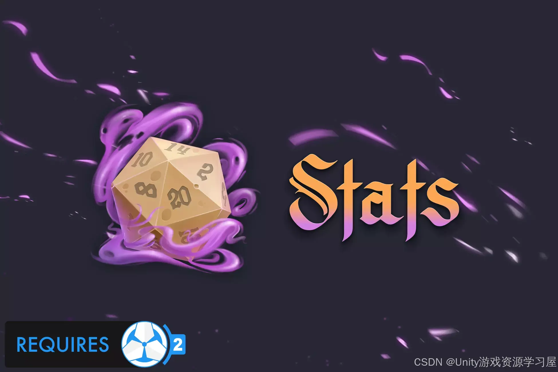 【unity 数值管理系统插件】stats 2 Game Creator 2 强大的角色统计功能,快速实现复杂的数值管理系统。unity