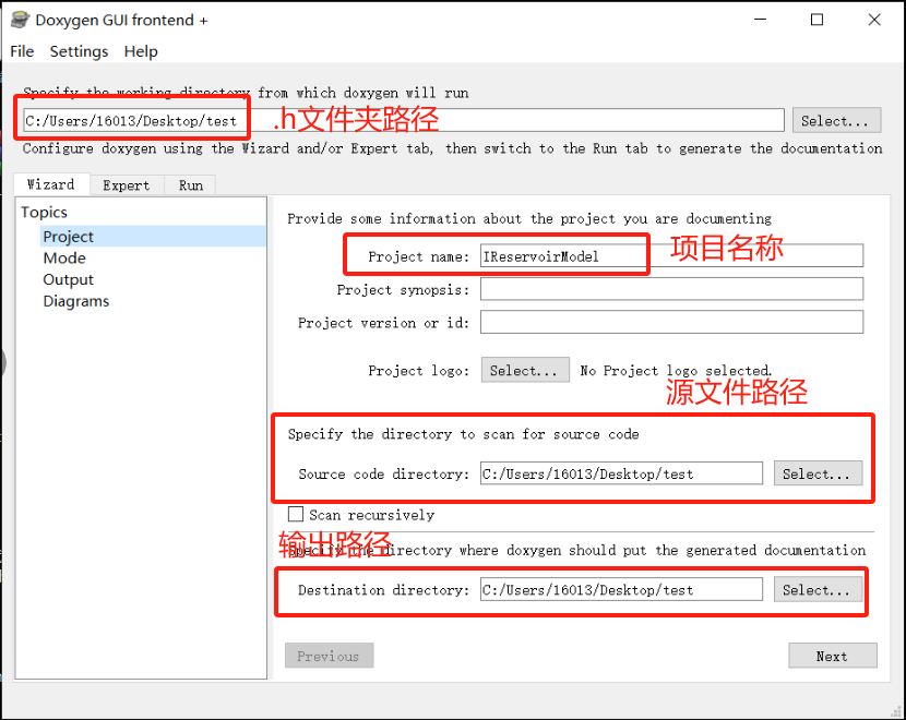 使用Doxygen实现HTML和PDF接口文档_doxygen 生成html-CSDN博客