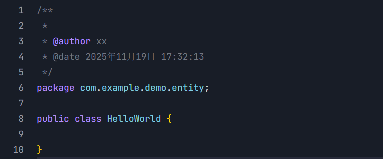 trae设置创建Java类时自动添加作者时间信息_trae写功能时,注释加上作者信息-CSDN博客