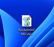 【CMD】无需 PowerShell！用 1 个 VBS 文件快速打开管理员 CMD（纯原生实现）_vbs.cmd-CSDN博客