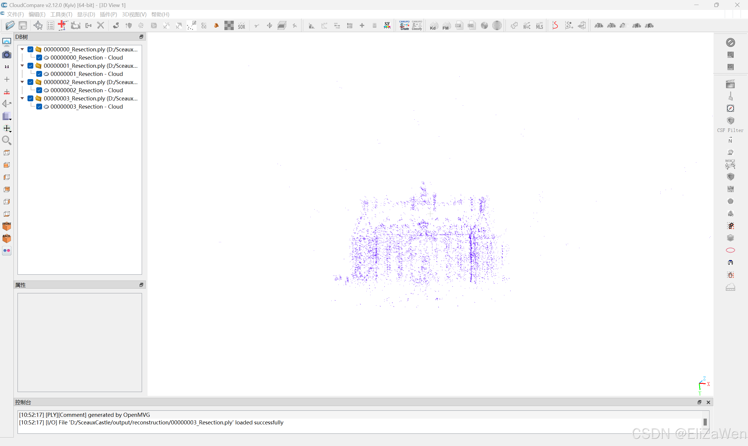 openmvg & openmvs & SceauxCastle图像集三维重建_openmvg + openmvs-CSDN博客