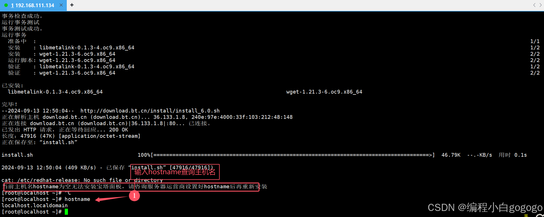 如何在本地虚拟机里面的linux系统中安装宝塔_vmware linux 宝塔-CSDN博客