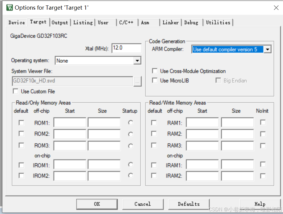 【keil5 问题 1】keil5 Target空白_keil target空白-CSDN博客