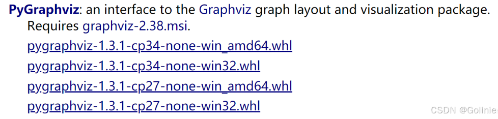 【Python】已解决ModuleNotFoundError: No module named ‘pygraphviz‘（ImportError: requires pygraphviz ...