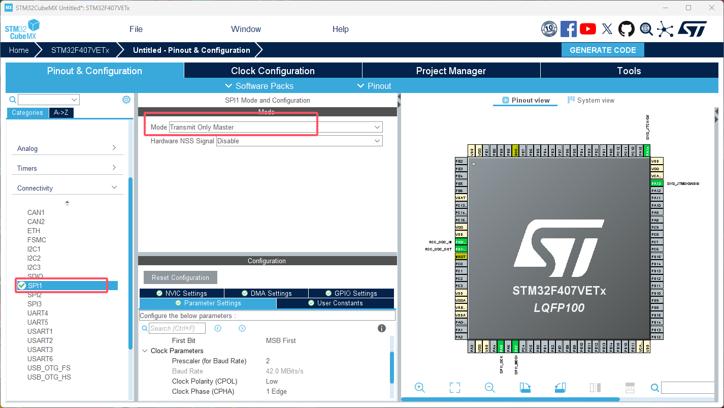 STM32 硬件SPI驱动ILI9341屏幕（HAL库）_ili9341 spi-CSDN博客