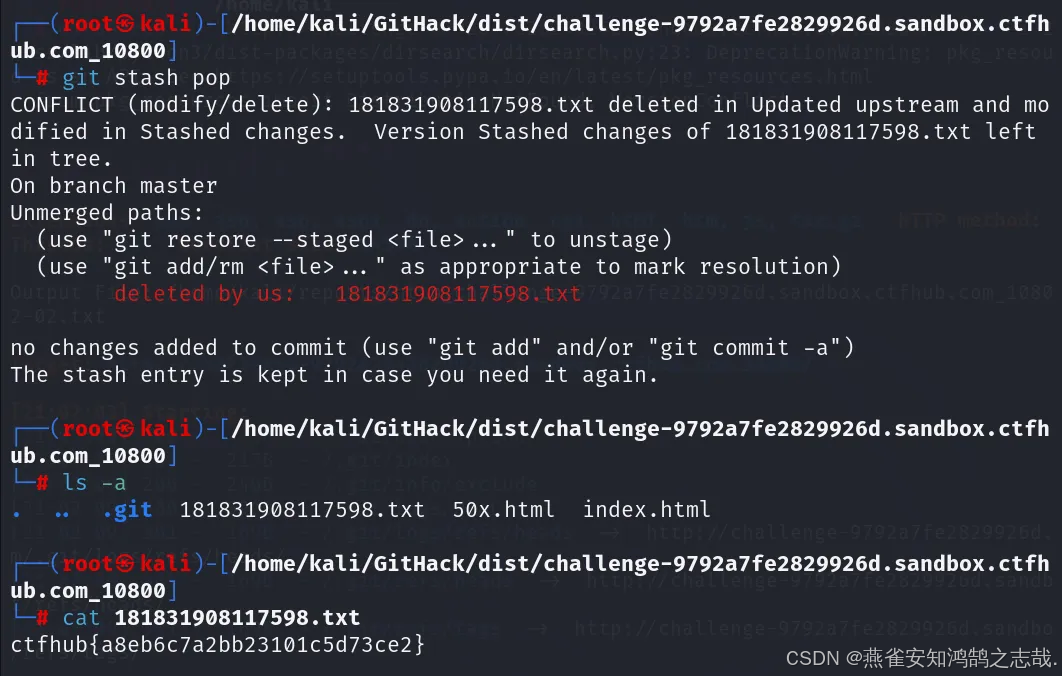 CTFHUB：信息泄露所有题目_ctfhub题目-CSDN博客
