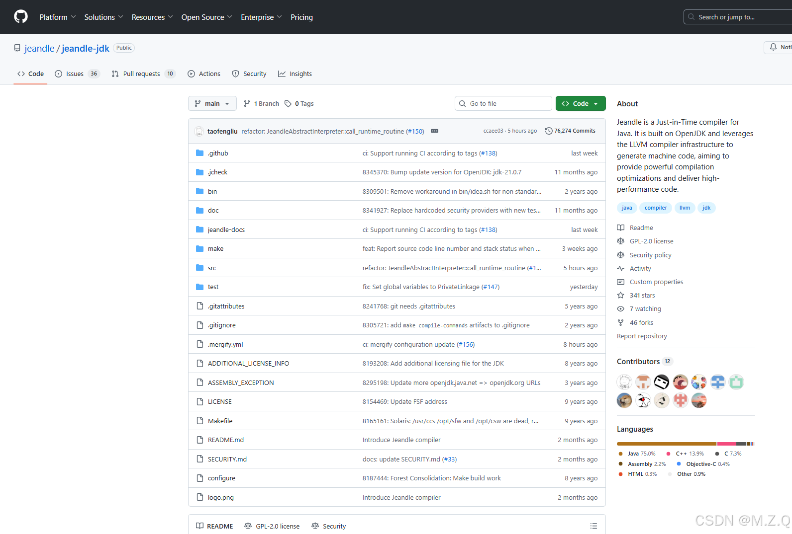 蚂蚁开源新星Jeandle（筋斗云）：当JVM遇上LLVM的性能飞跃-CSDN博客